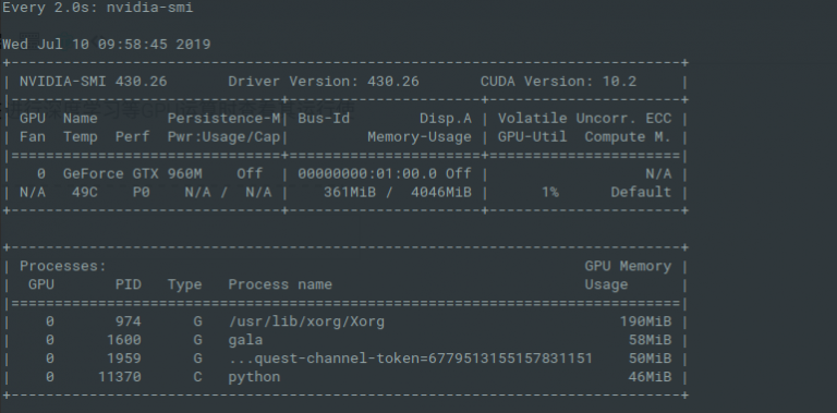 Linux下nvidia Smi命令解析 木十的博客